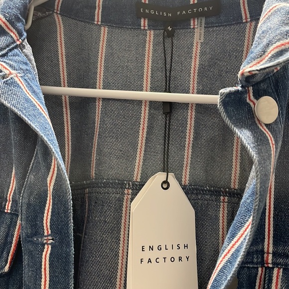 English Factory | Jackets & Coats | English Factory Denim Jacket | Poshmark